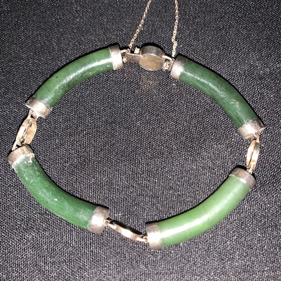 Ina | Jewelry | Jade Bracelet Vintage | Poshmark